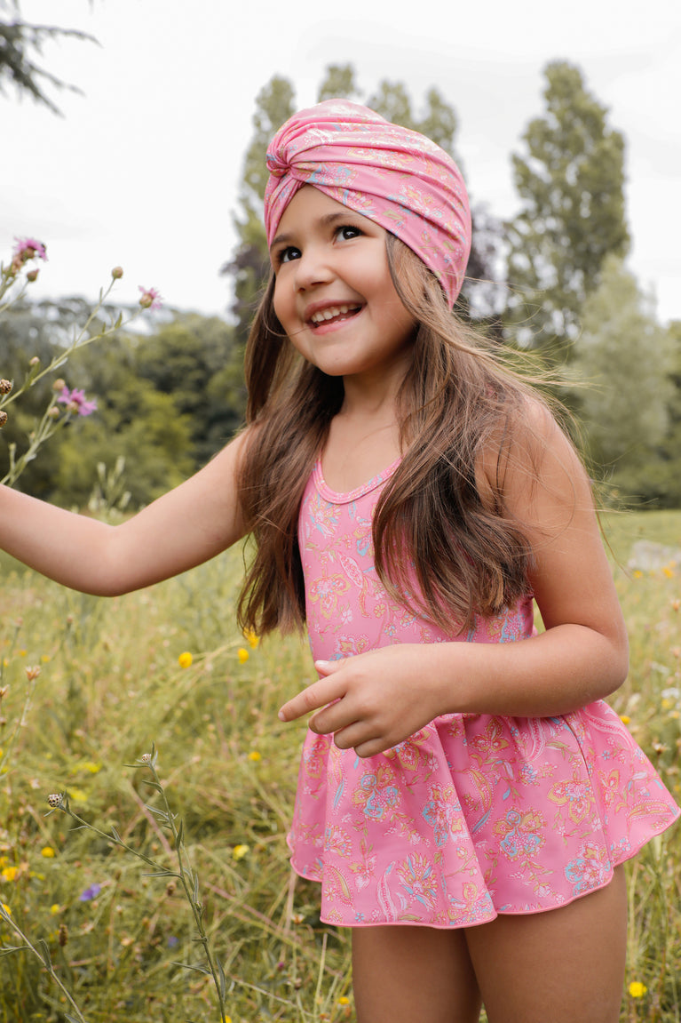 Girls turban / girls summer hat / girl swim hat – Milimilu.com
